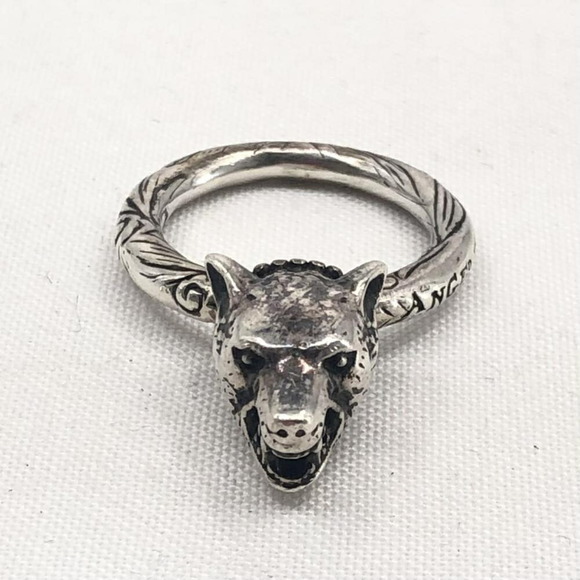 Gucci | Jewelry | Gucci Wolfs Head Ring 7 Gucci Silver | Poshmark
